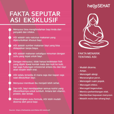 10 Fakta ASI dan ASI Eksklusif Ini Perlu Ibu Tahu - Hello Sehat