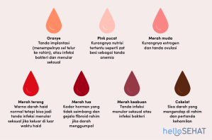 7 Arti Warna Darah Haid, Apakah Punya Anda Normal?