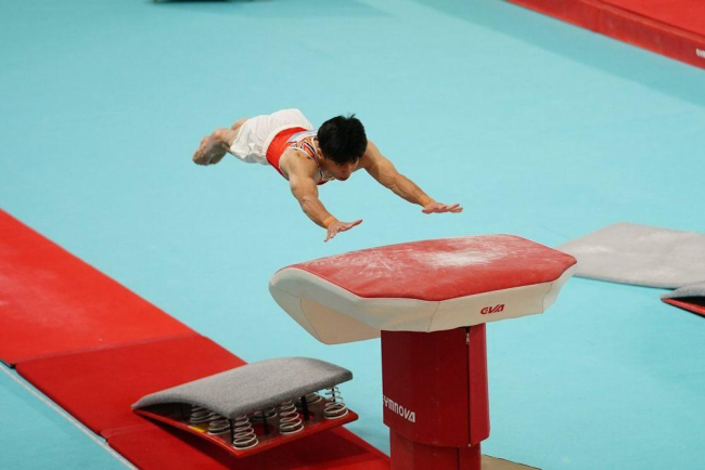 Kuda-Kuda Lompat, Tumpuan dalam Senam Lantai